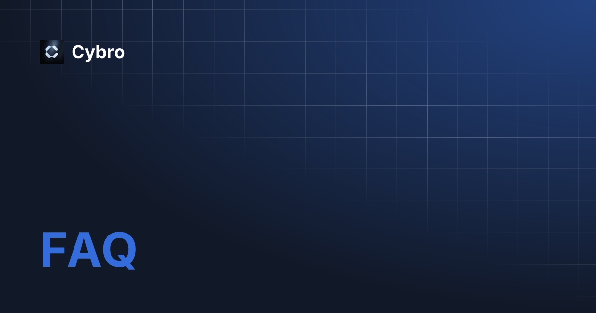 FAQ | Cybro